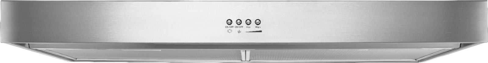 Whirlpool - 30" Convertible Range Hood - Stainless steel - WVU37UC0FS ...